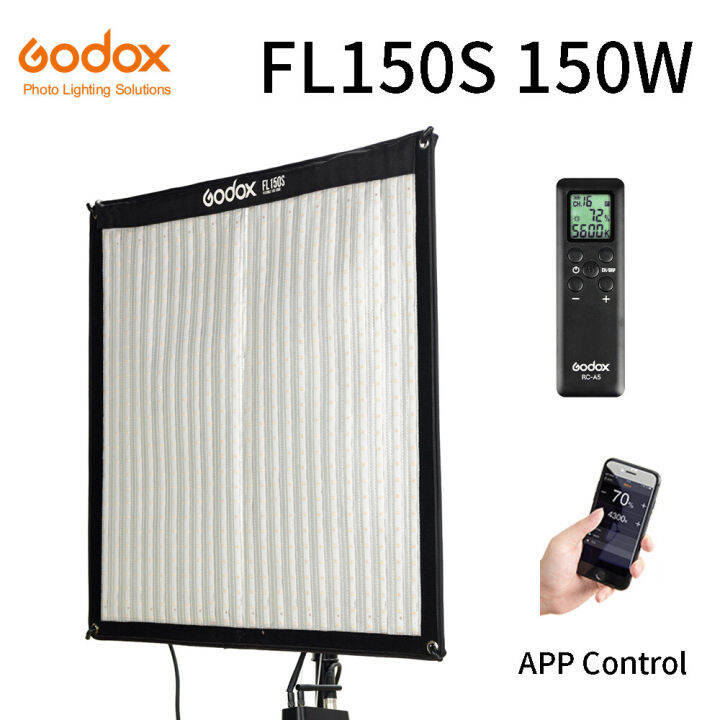 Godox FL150S 150W Flexible LED Video Light Continuous Light Rollable ...