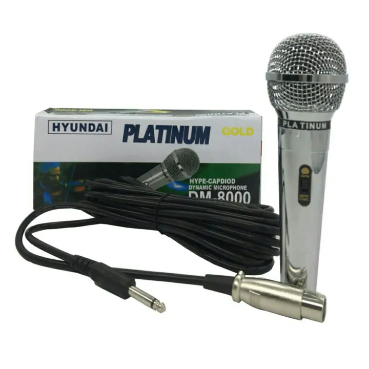 Hyundai Platinum DM-8000 Professional Microphone System | Lazada PH