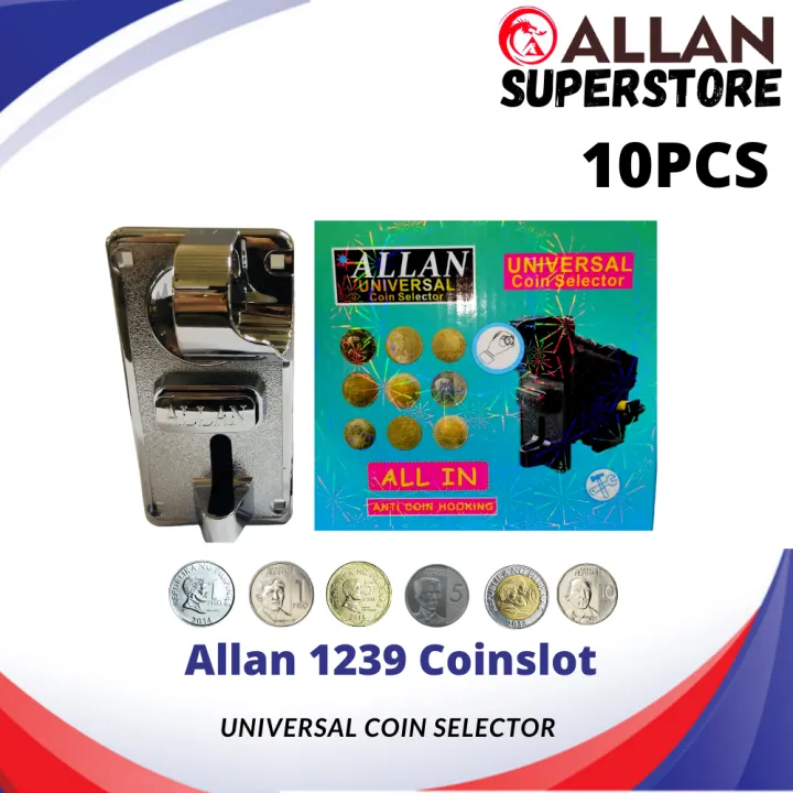 Allan10pcs 1239 Universal Coinslot / Coinslot 1239 Multi Coin Selector ...