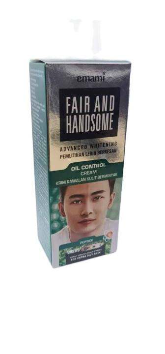 Emami Fair and Handsome Advanced Whitening oil control cream 25g | Lazada