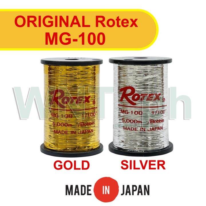 Rotex MG100 (5000 meters) metallic thread embroidery thread (Made in ...
