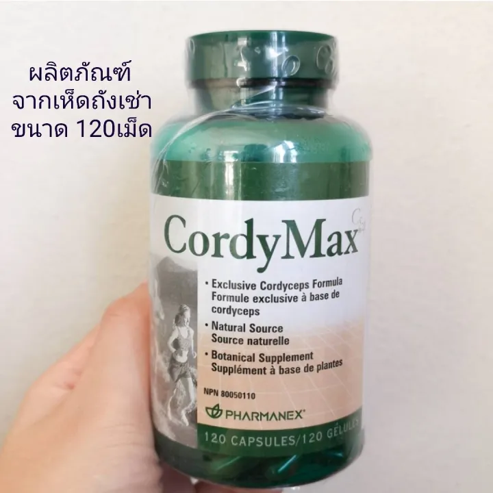 Pharmanex Cordymax CS-4 ถั่งเช่า คอร์ดีแม็ค 120 capsules EXP.08/23 | Lazada.co.th
