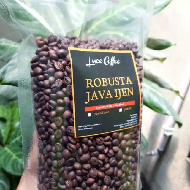 Kopi ROBUSTA Java Ijen Raung 900 gram- biji atau bubuk | Kopi Java Ijen ...