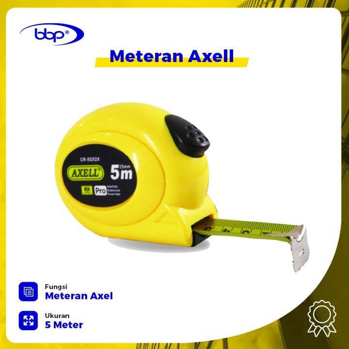 Meteran Tukang Bangunan Roll 5 Meter | Lazada Indonesia