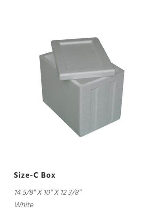 STYRO BOX / SIZE C / PORTABLE STYRO BOX | Lazada PH