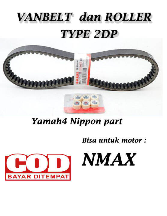 Murah Van Belt Nmax + ROLLER Van belt Yamaha Nmax 2DP | Lazada Indonesia