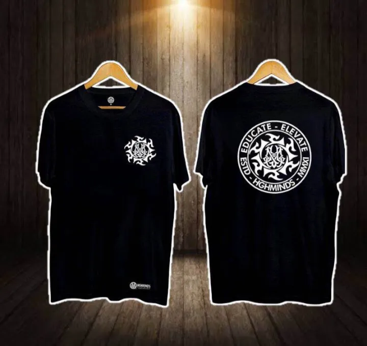 Highminds Logo Front And Back Inspired Shirt Lazada Ph