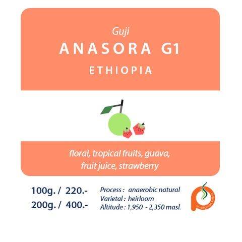 Ethiopia Guji Anasora Anaerobic Natural / 200 G. | Lazada.co.th