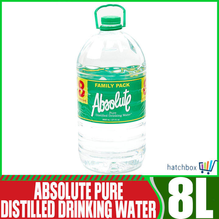 Absolute Pure Distilled Drinking Water 8L | Lazada PH