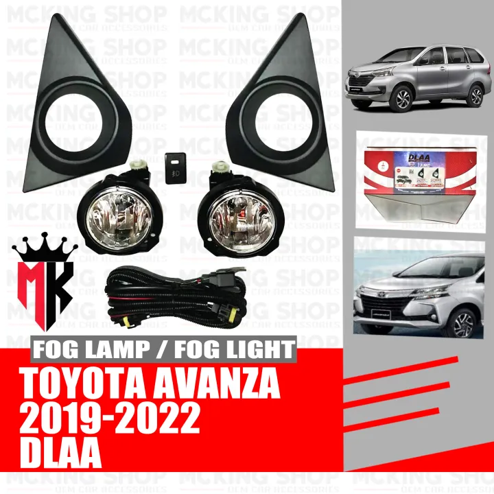 Toyota Avanza 2019-2022 DLAA Fog Light/ Foglight Fog Lamp / Foglamp Assembly | Lazada PH