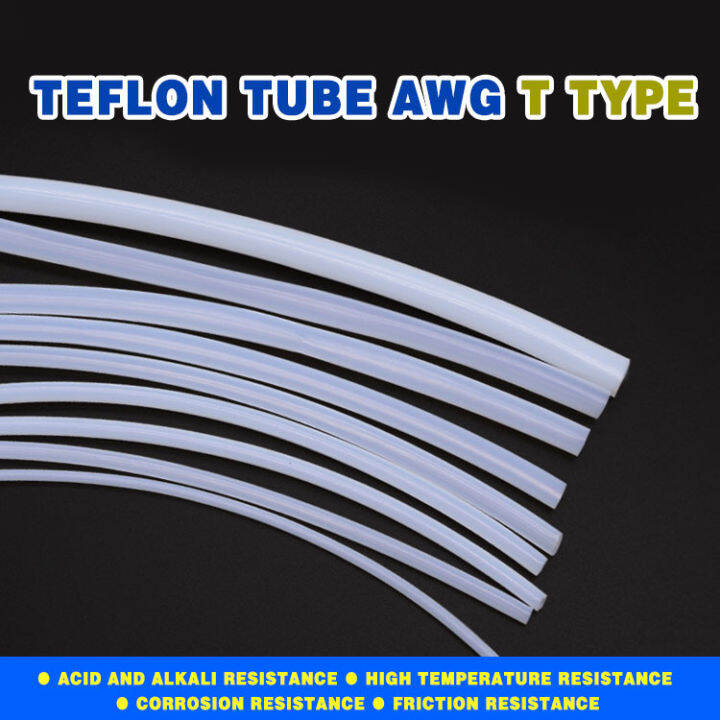Teflon tube 300V T-type translucent PTFE tetrafluoroethylene capillary ...