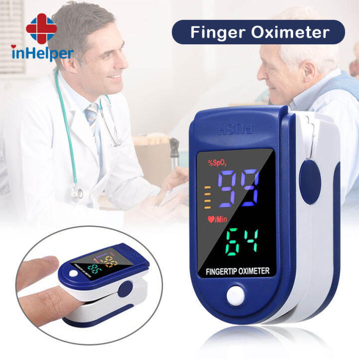 Oximeter Monitor Finger Oxymeter Meter Clip Sensor Oled Display Pulse ...