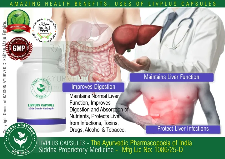 LIVPLUS 30 CAPSULES - The Ayurvedic Pharmacopoeia of India Siddha ...