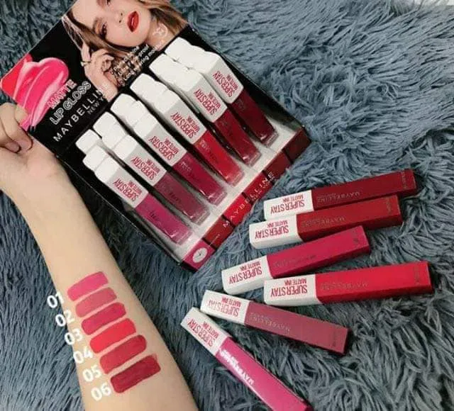 MAYBELLIN SUPERSTAY MATTE INK LIQUID LIPSTICK #02 (UNS ) | Lazada PH