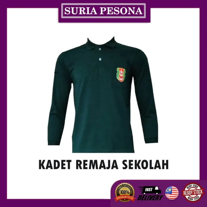 BAJU KADET REMAJA SEKOLAH COTTON LENGAN PANJANG (KRS) / Uniform ...
