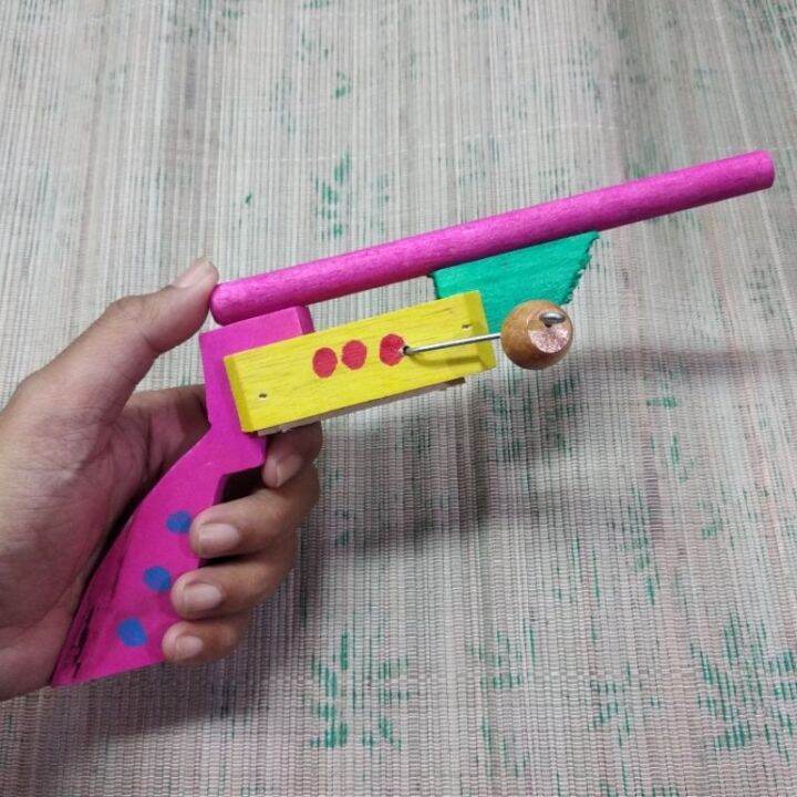 Mainan Tradisional Anak Pistol Otok Otok Kayu / Mainan Edukasi | Lazada ...