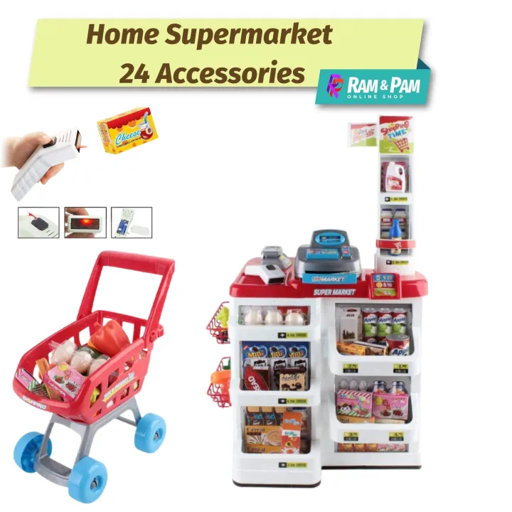 Home Supermarket Kids Life Size Playset,Home Supermarket Toy Set Kids ...