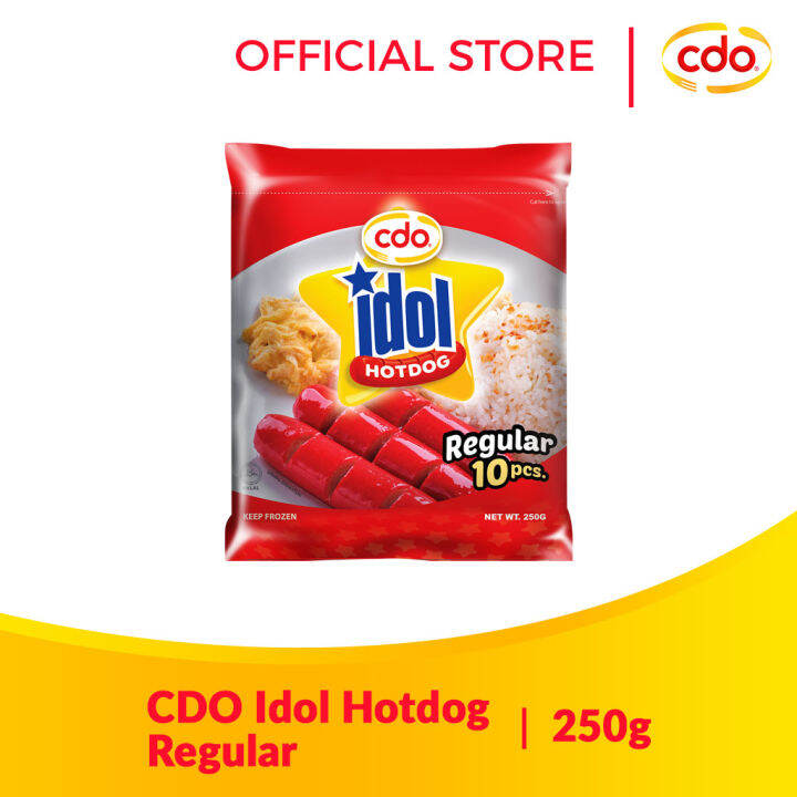CDO Idol Hotdog Regular 250g | Lazada PH