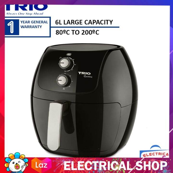 Trio Large Air Fryer TAF-960 6.0L TAF960 | Lazada