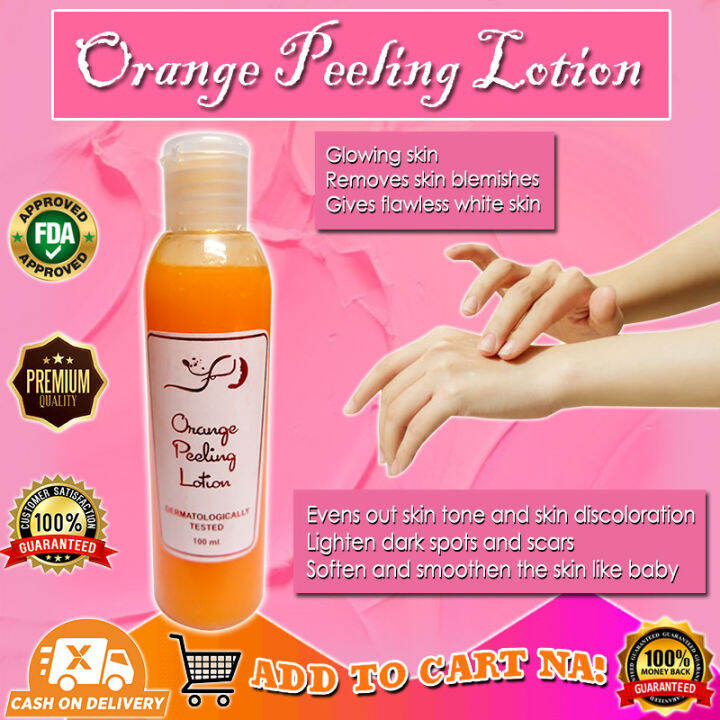 -Original Orange Peeling Lotion INSTANT WHITENING IN JUST 5 DAYS ...