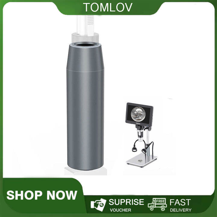 TOMLOV ET01 Digital Microscope Extension Tube 10cm, See Entire Coin ...