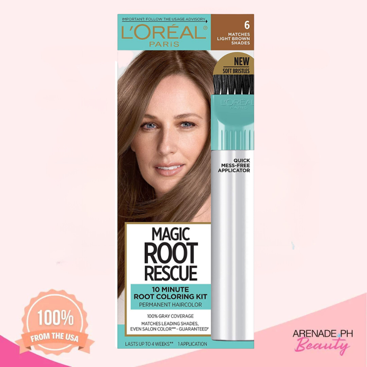 L'Oreal Paris Magic Root Rescue 10 Minute Root Permanent Hair Coloring ...