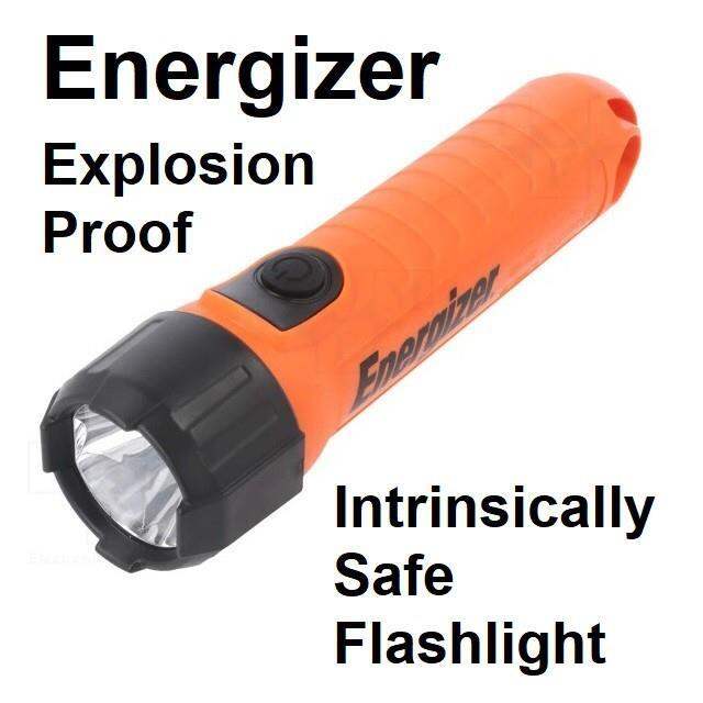 Energizer Intrinsically Safe LED Flashlight ATEX Explosion Proof Torch ...