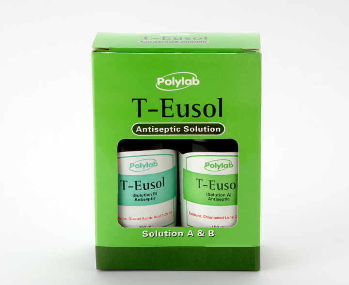 Polylab T-Eusol Solution A&B 100ml x 2 | Lazada