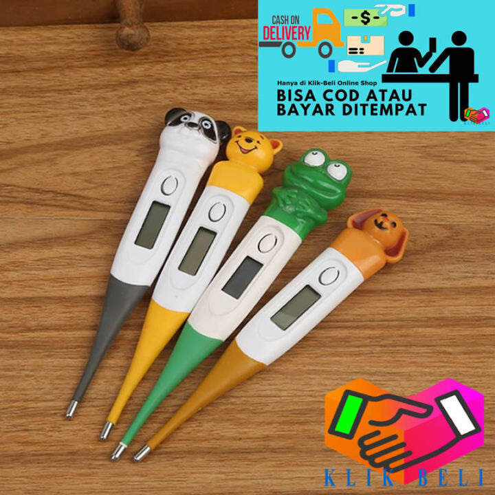 Klik-Beli Termometer Digital Alat Ukur Suhu Anak Thermometer Karakter ...