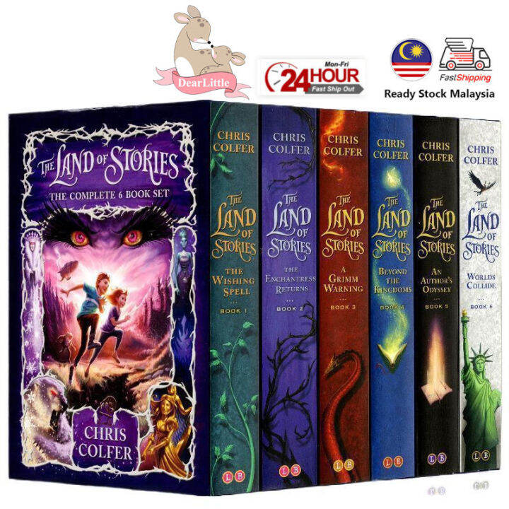 [DearLittle] The Land of Stories 6 Books Boxset Collection Children ...