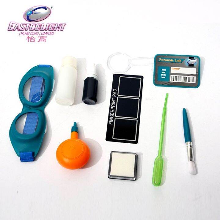 [COD] fingerprint identification scientific experiment set to find and ...