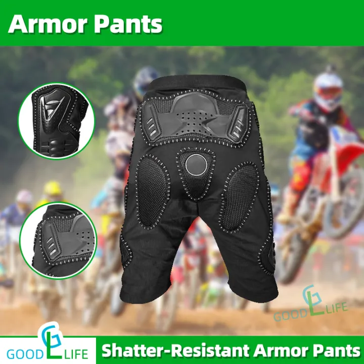 Motorcycle armor pants racing knight shorts motorcycle riding shatter ...
