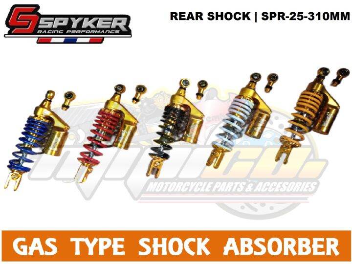 YAMAHA MIO - REAR GAS SHOCK ABSORBER (SPYKER) | Lazada PH