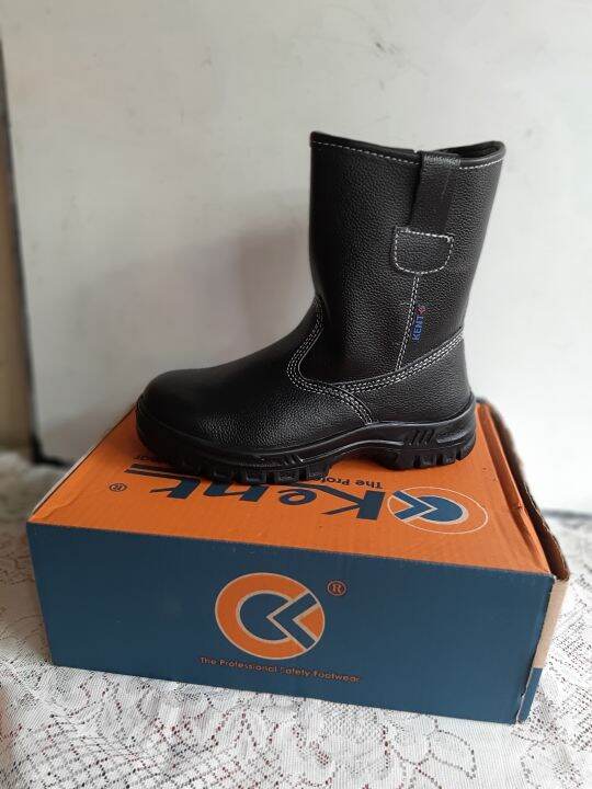 Safety Shoes / Sepatu safety KENT BORNEO HITAM | Lazada Indonesia