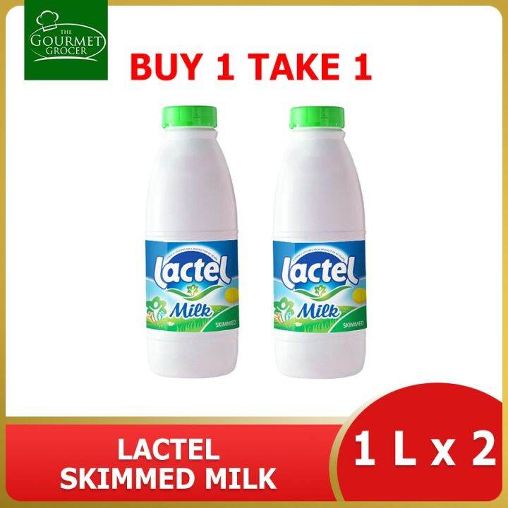 Buy 1 Take 1 Lactel UHT Whole Milk 1.5% FAT 1L | Lazada PH