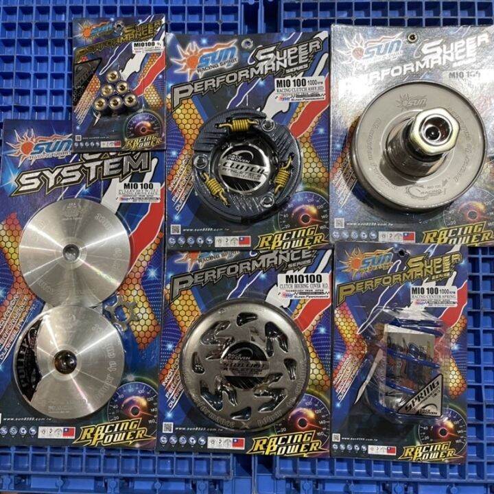 Japan SUN RACING CVT SET PANG GILID SET FOR MIO SPORTY / SOULTY / AMORE ...