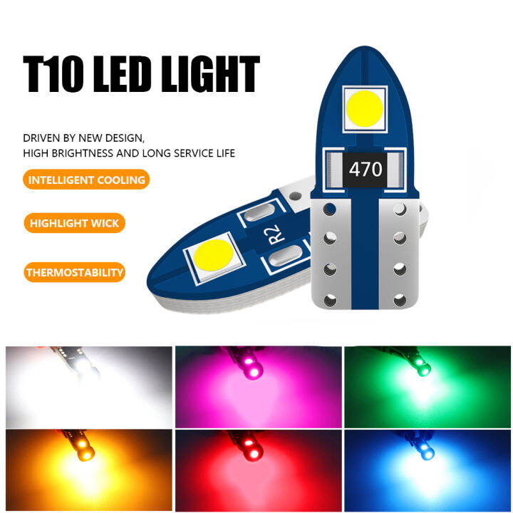 T10 Led Park Light Super Bright W5W Vehicle LED side light Signal Light ...