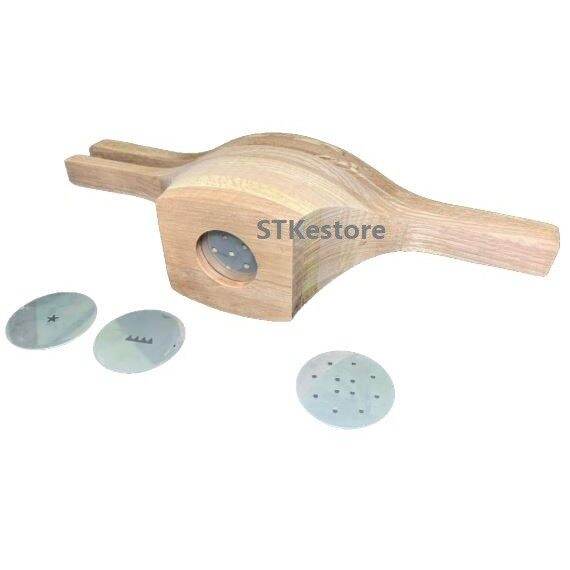 Acuan Kuih Muruku Kayu / Acuan Putu Mayam Kayu / Wooden Muruku Maker ...