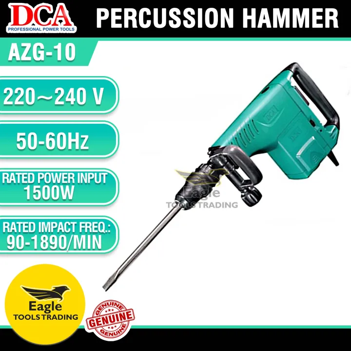 DCA Percussion Hammer AZG-10 Power Tool DCA Drill Demolition Chipping ...