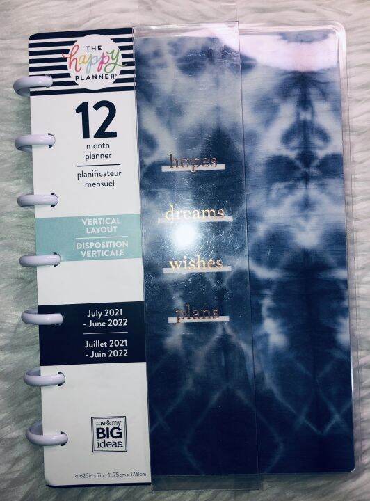 2021-2022 Happy Planner Hopes Dreams Wishes Plans Mini Planner (July ...