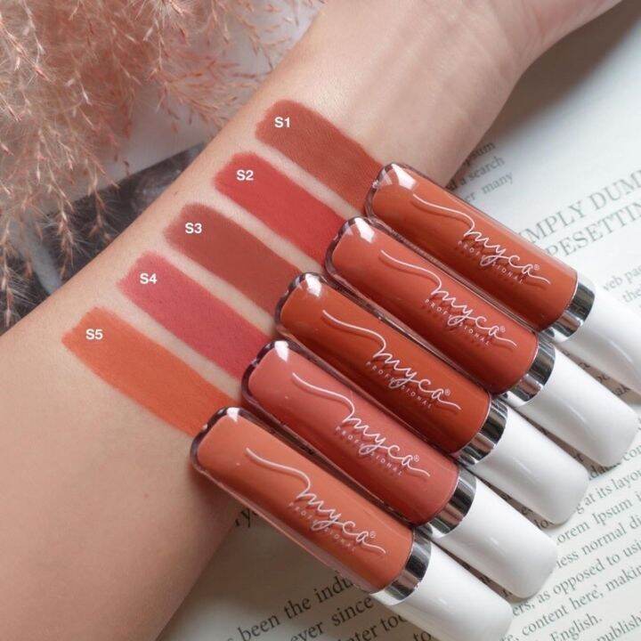 ไมก้า ลิปแมทท์ ลิปติดทน MYCA Professional Ultra Matte Lip Creme ...