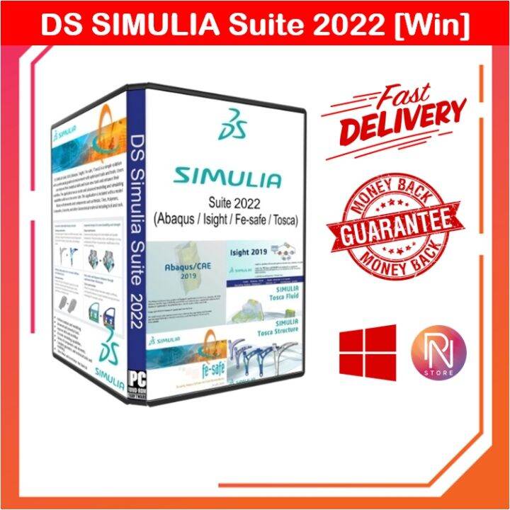 DS SIMULIA Suite 2022 / 2021 / 2020 (Abaqus / Isight / Fe-safe / Tosca) | Lifetime For Windows ...