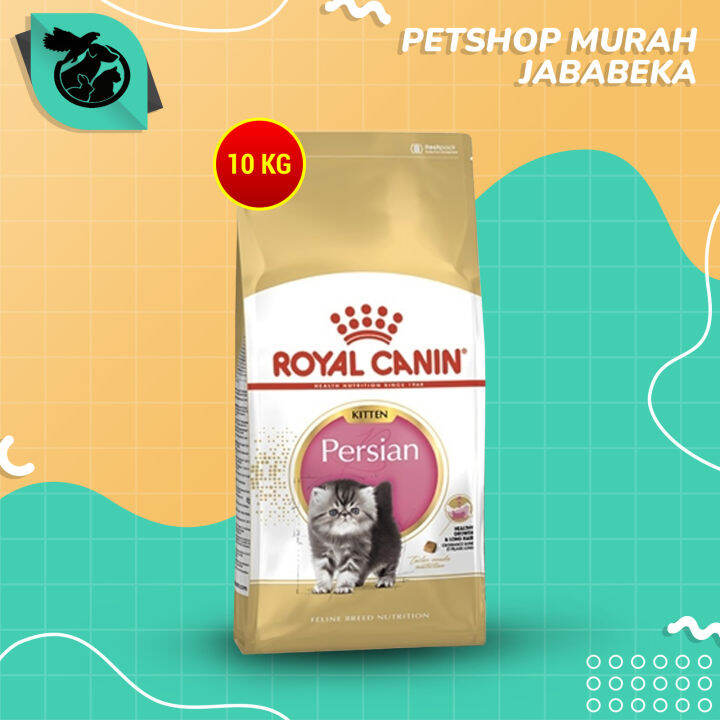 Cat Food Dry Makanan Kucing Royal Canin Kitten Persian 10 Kg | Lazada ...