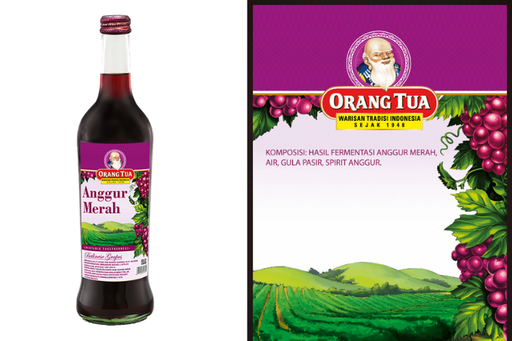 anggur merah cap orang tua (sales) | Lazada