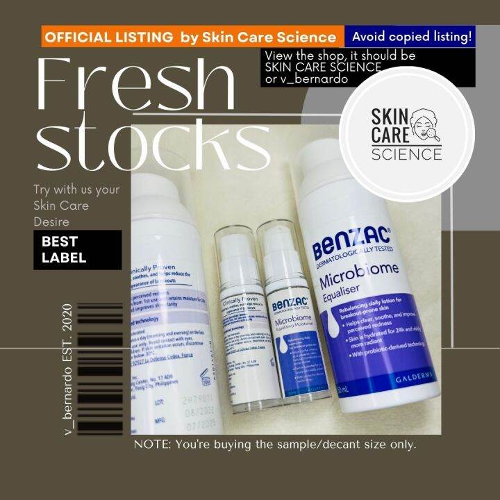 Benzac Microbiome Equalising Moisturizer | Lazada PH