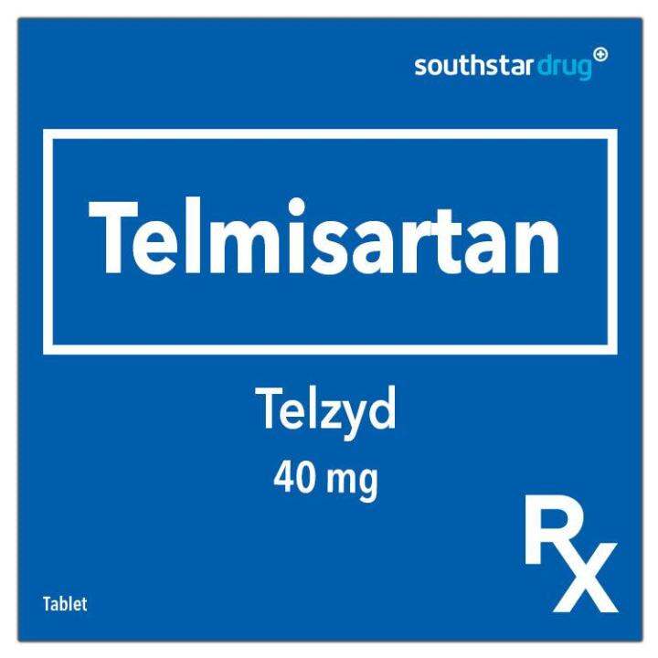 Rx: Telzyd 40mg Tablet | Lazada PH