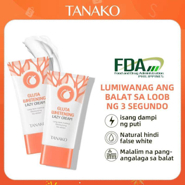 ORIGINAL TANAKO Facial Body Scrub Exfoliating Gel Whitening Skin ...