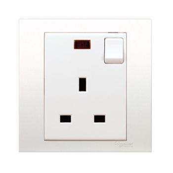 Schneider Stop Kontak AC 3PIN KB15N Vivace | Lazada Indonesia