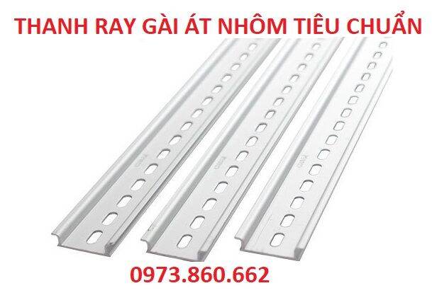 Thanh ray nhôm cài át - Thanh DIN nhôm cài aptomat | Lazada.vn