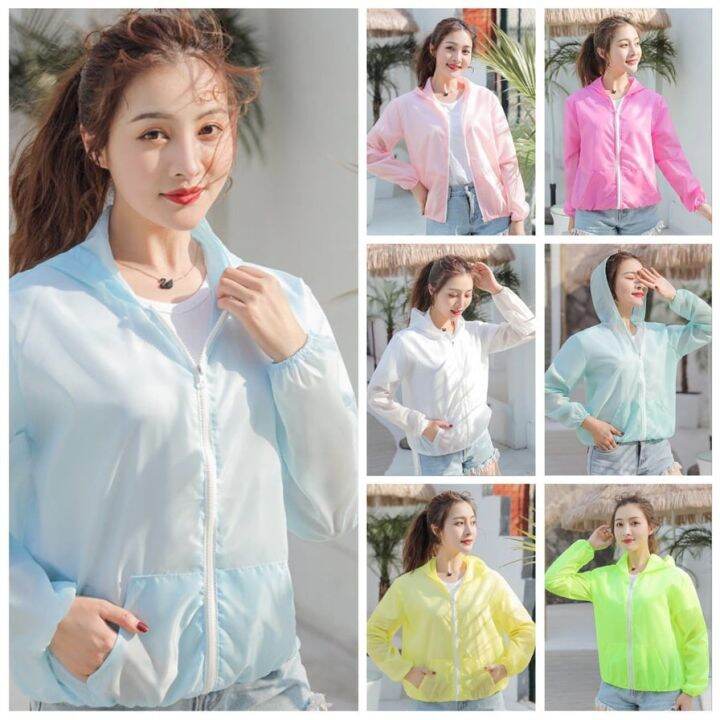 Women's long-sleeved sun protection clothing summer UV protection ...